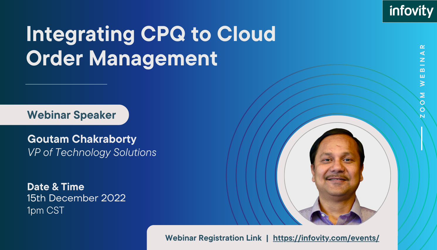 Webinar: Integrating CPQ to Cloud Order Management | Register Now Webinar: Integrating CPQ to Cloud Order Management | Register Now